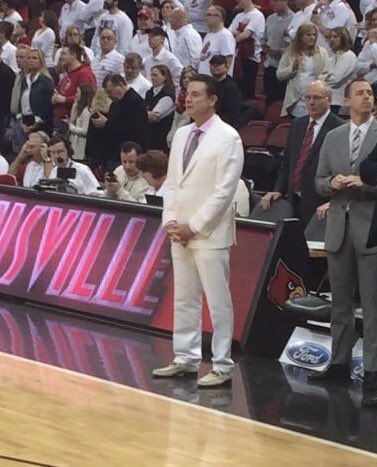 Rick Pitino White Suit