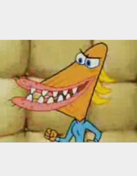 Spongebob Dry Lips