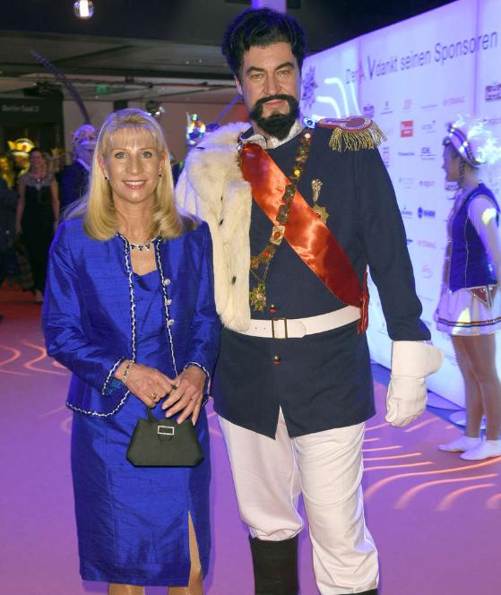 Markus söder (csu) als könig ludwig ii. bei der ordensverleihung wider ...