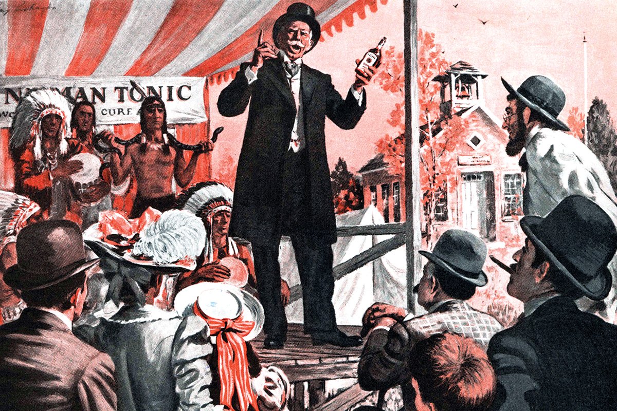 The original seller of “snake oil”, Clark Stanley: how do con artists ...