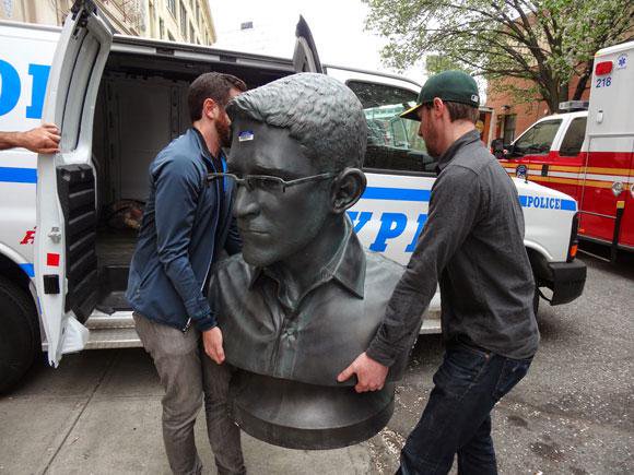 The NYPD arrested a statue. Will the Capitol Police arrest a snow man ...