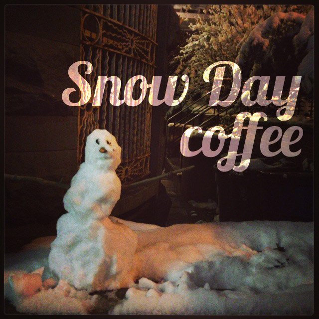 Coffee And Snow Quotes