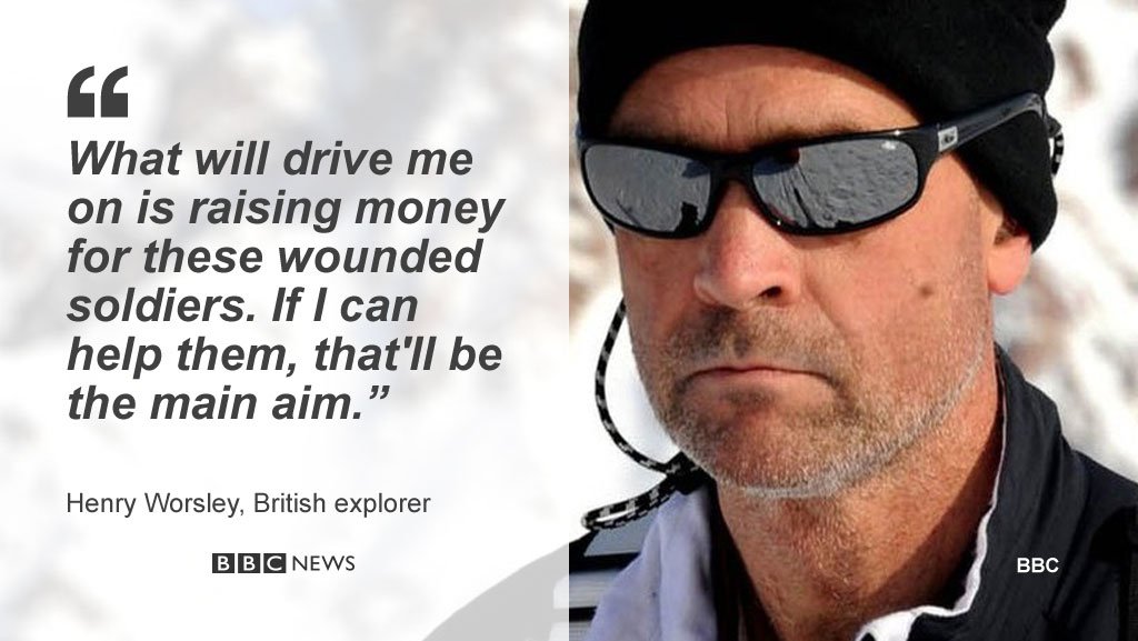 Explorer Henry Worsley dies on solo Antarctica crossing, raising money ...