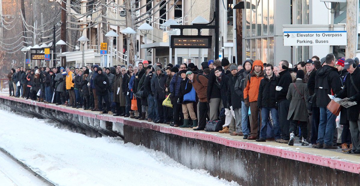 LIRR riders encountered packed platforms and crowded trains — if they ...