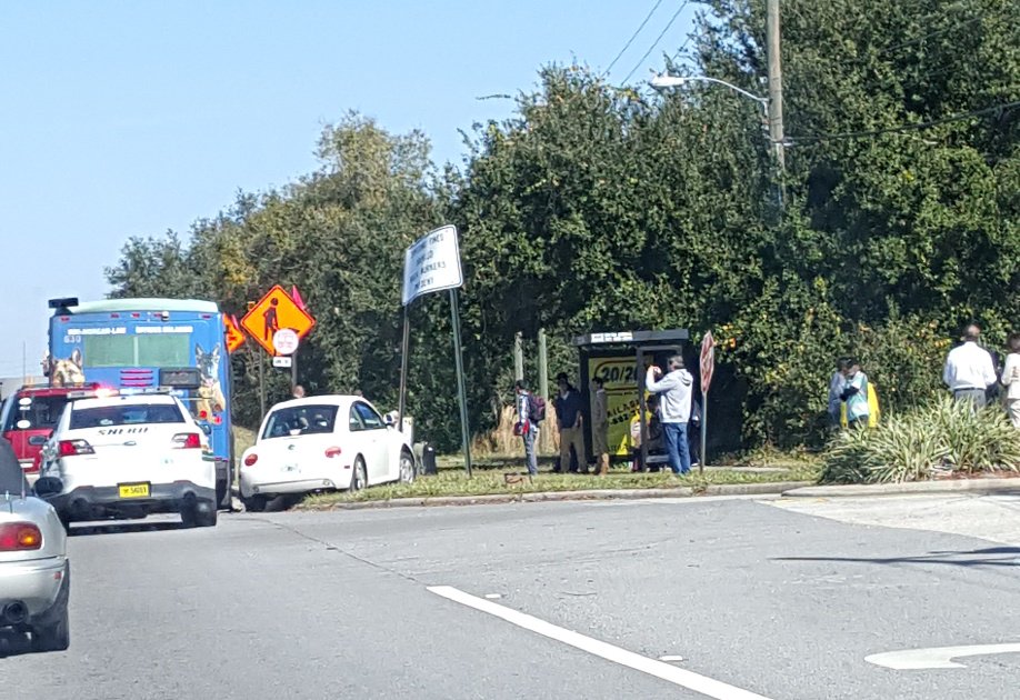 Lynx bus rear-ended at bus stop | WESH 2 News | Scoopnest