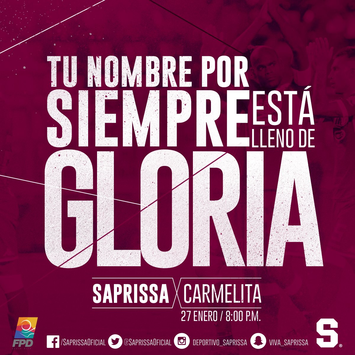 ¡VIVA SAPRISSA! ¡Mañana el Monstruo juega en La Cueva! Entradas a la ... ¡VIVA SAPRISSA! ¡Mañana el Monstruo juega en La Cueva! Entradas a la ...