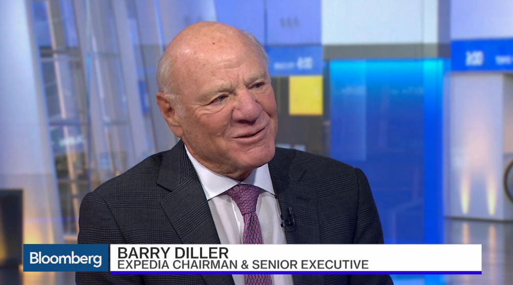 IAC Chairman Barry Diller says he'd "literally cross the street to ...