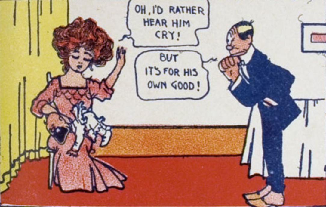 1907: One of the first family comic strips was about newlyweds spanking ...