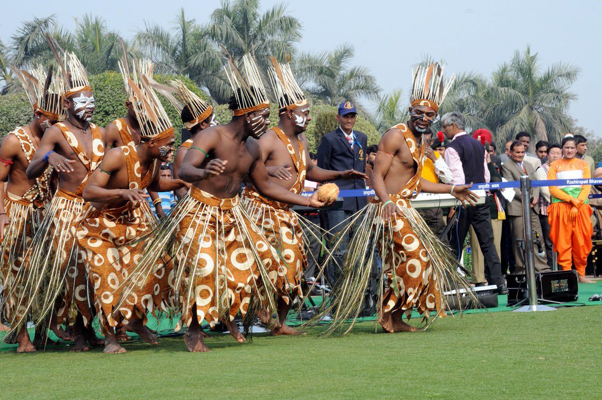 In photos: Sidi folk dance from Gujarat performed at Rashtrapati Bhavan ...