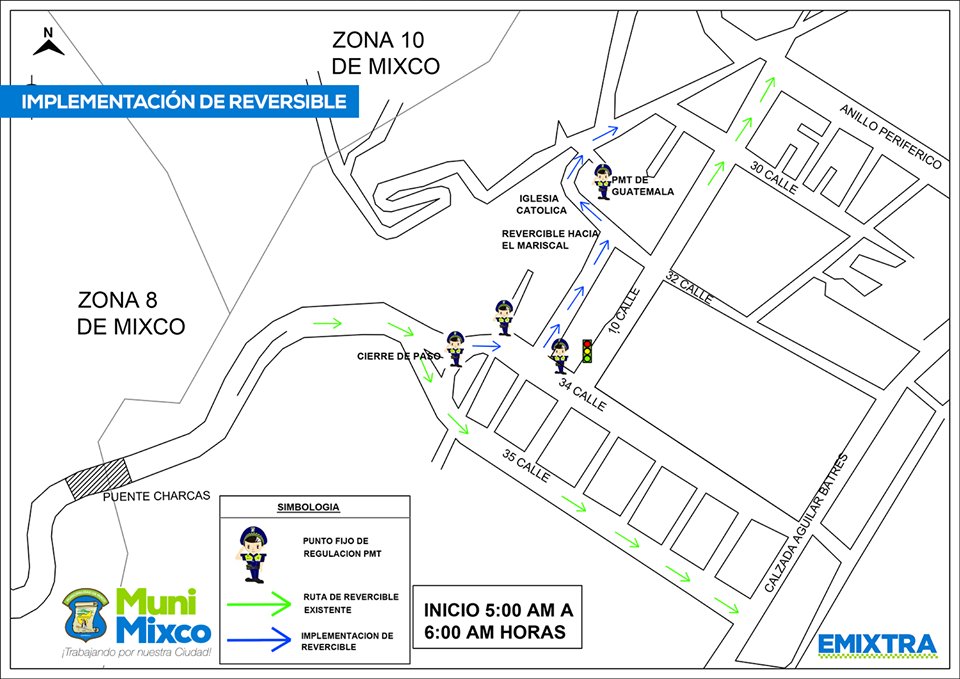 ¿Mejoró el tránsito en la zona 8 de Mixco? La MuniMixco_ implementó ...