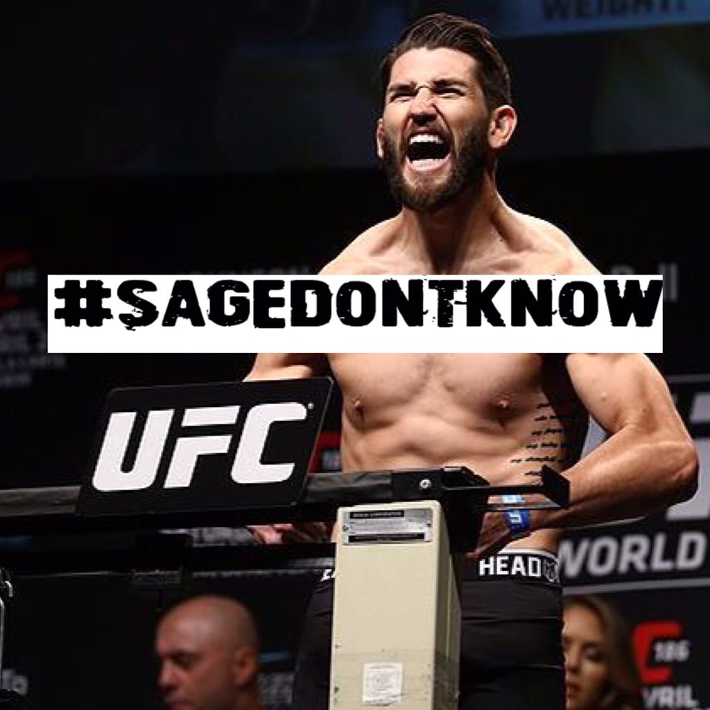 Sage's new instagram post | Sherdog Forums | UFC, MMA & Boxing Discussion