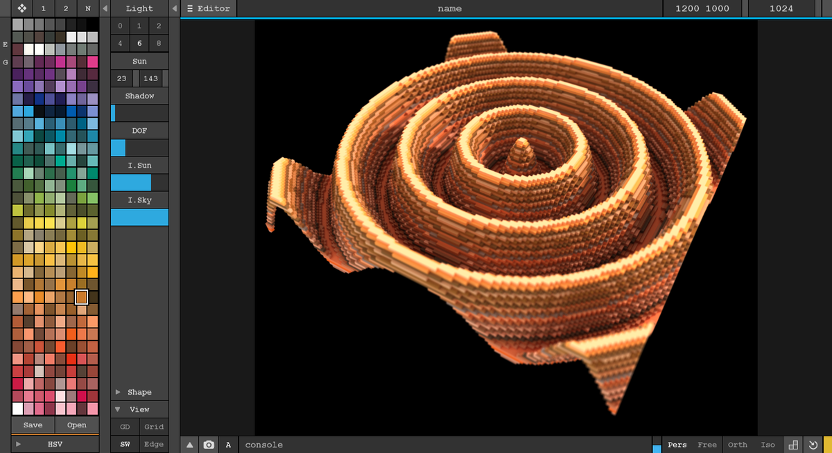Rethinking voxels shader