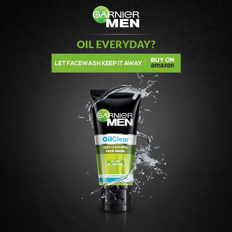 Garnier Men Face Wash Logo