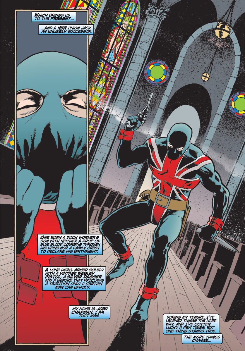 Union Jack Marvel Wallpaper