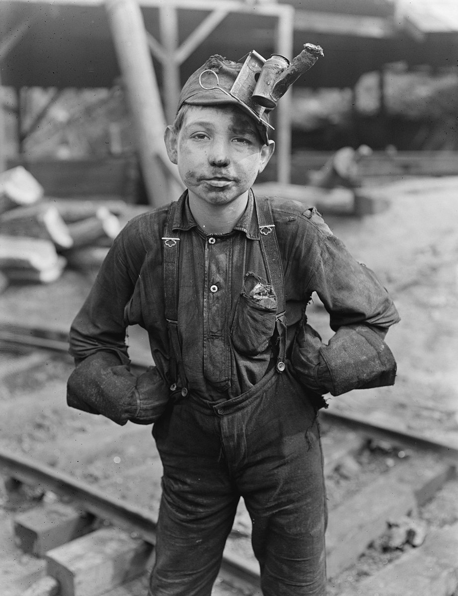 Coal mine worker in west virginia in 1908. eleven year old boy. [photo ...