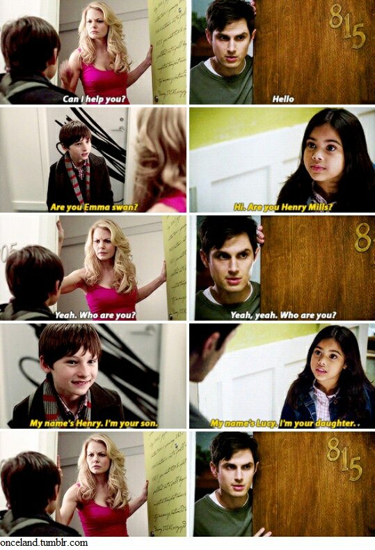 Once Upon A Time Emma Swan And Henry