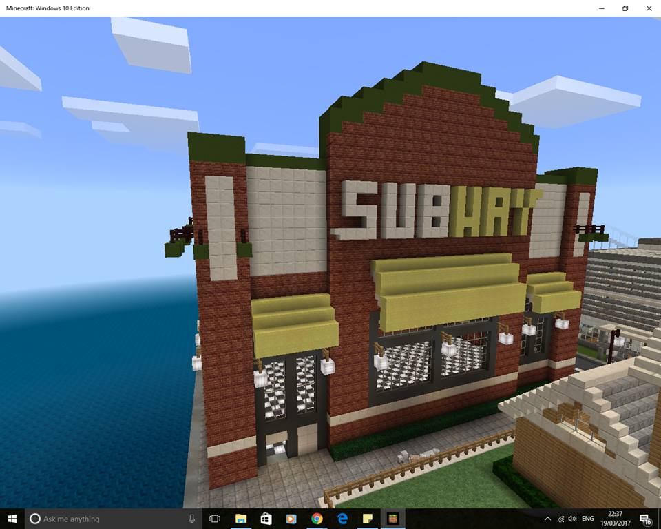 Minecraft Subway Restaurant