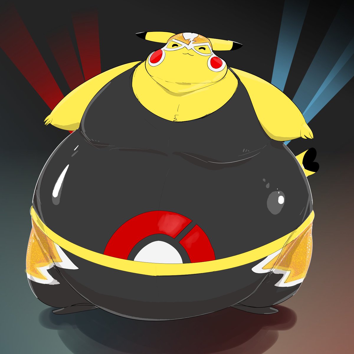 Really Fat Pikachu By
