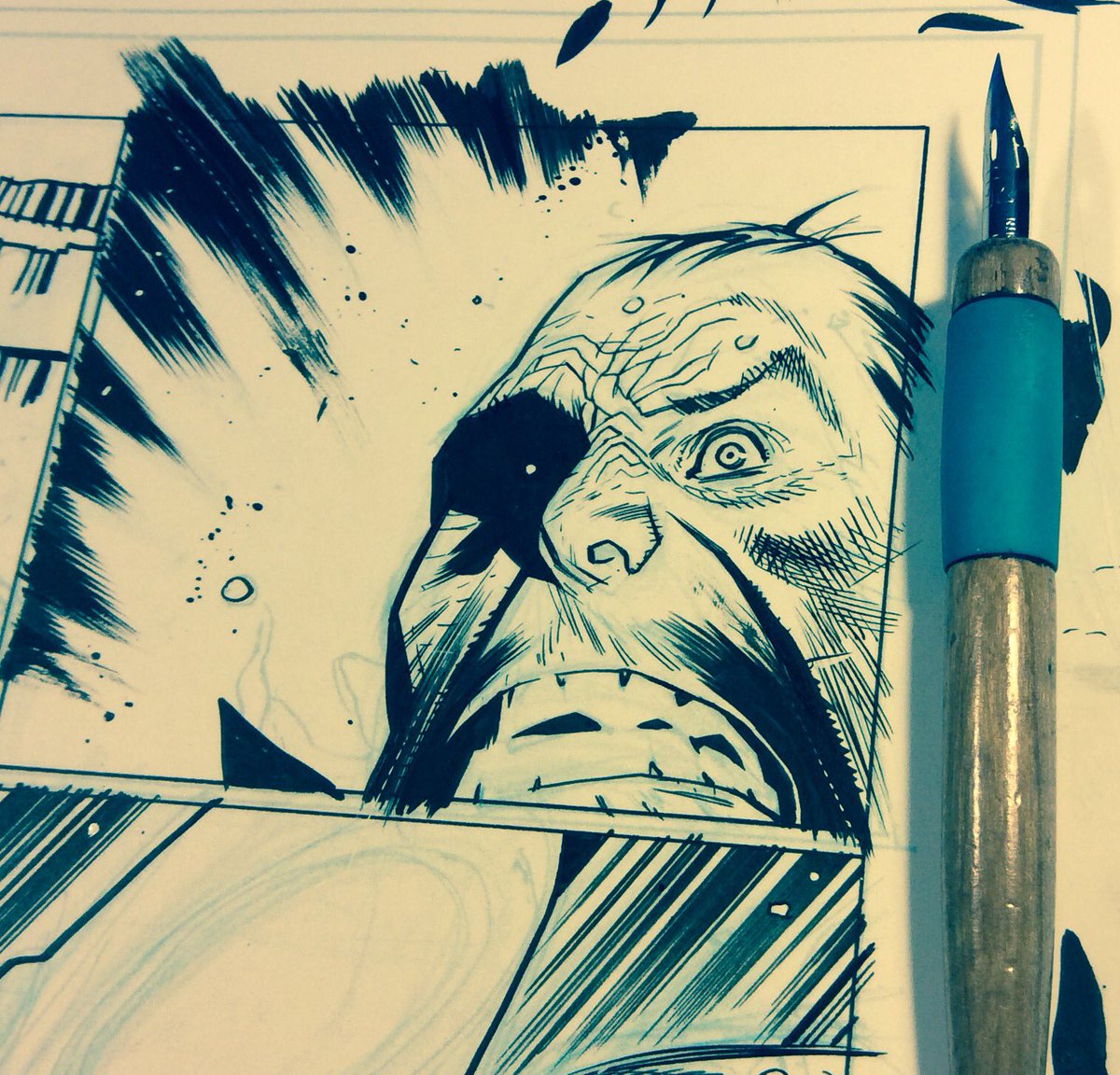 「Edinburgh sketches 」James Harrenの漫画