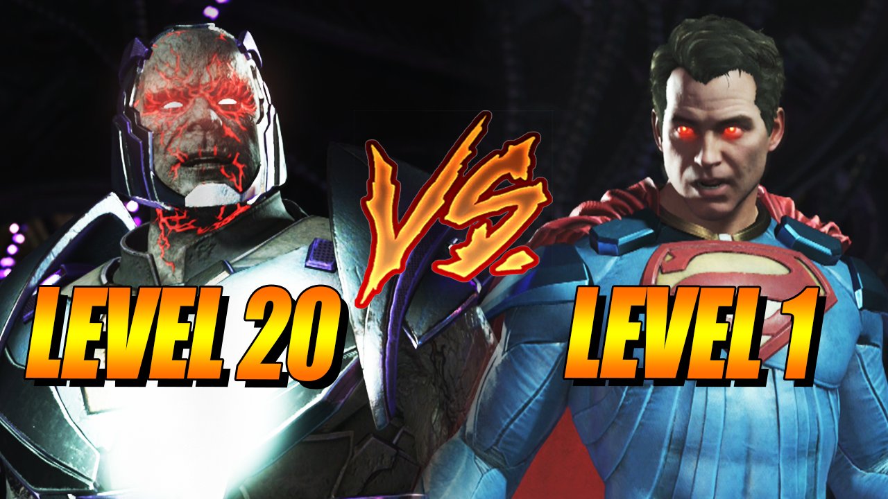 Doomsday Vs Darkseid Injustice