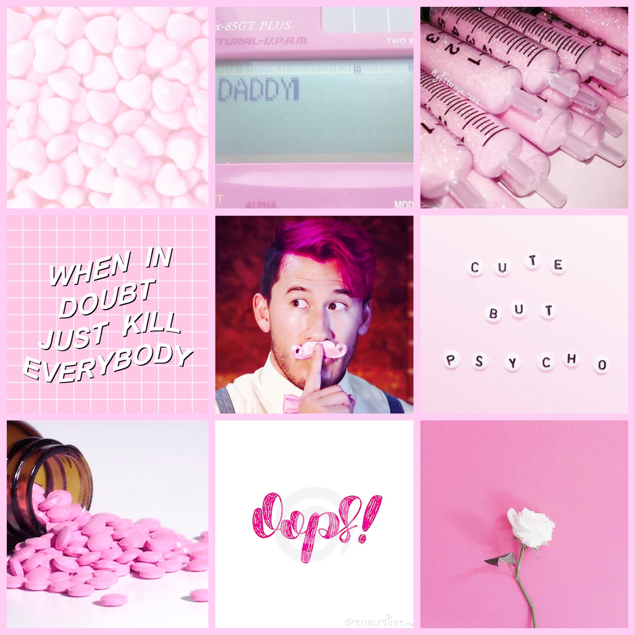 Warfstache Wallpaper