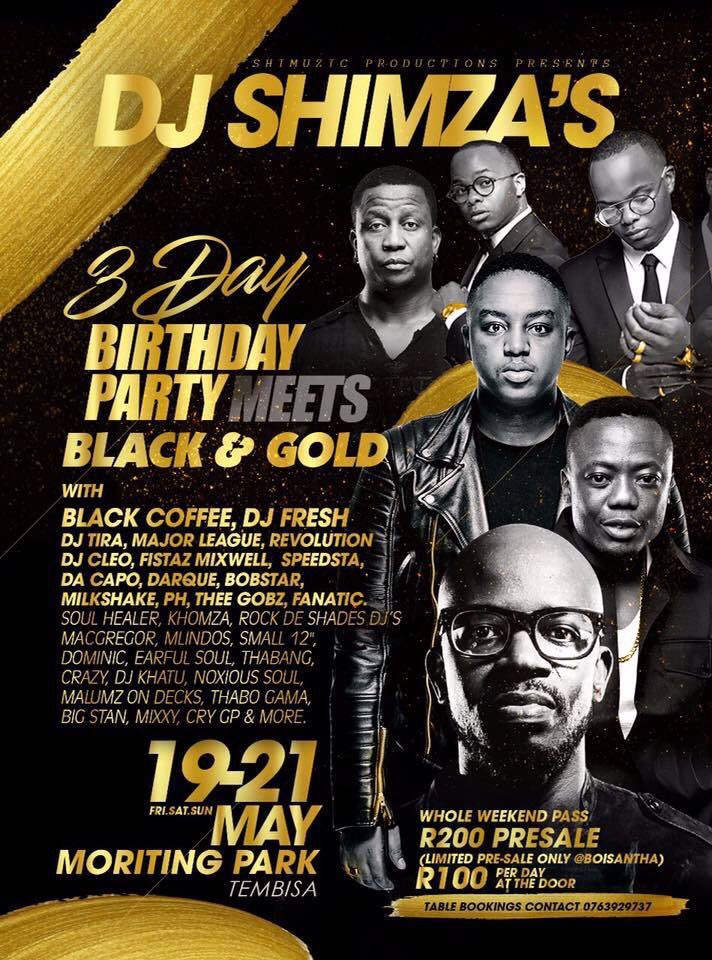 Dj Shimza Birthday Party
