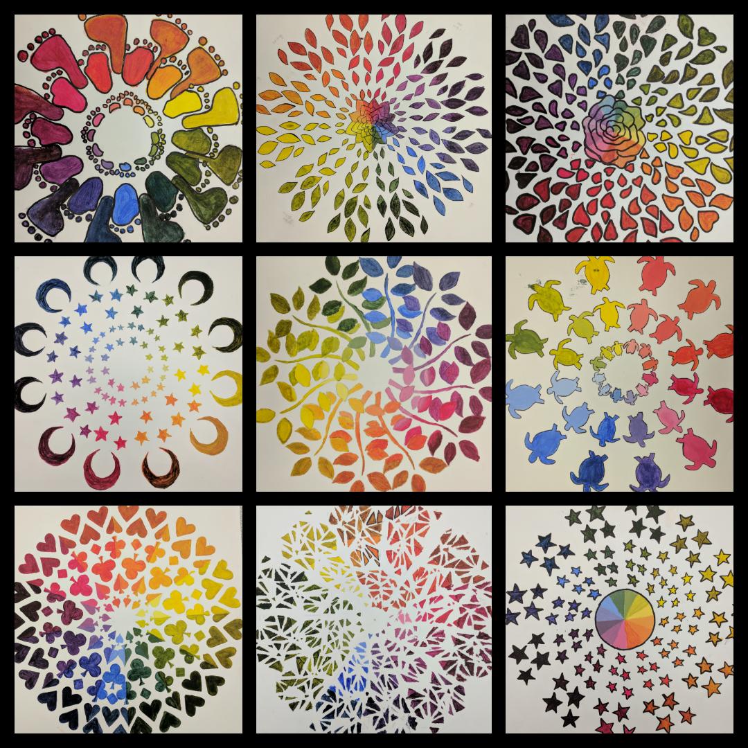 Creative Color Wheel Design Ideas