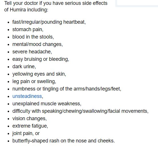 Humira Side Effects Rash
