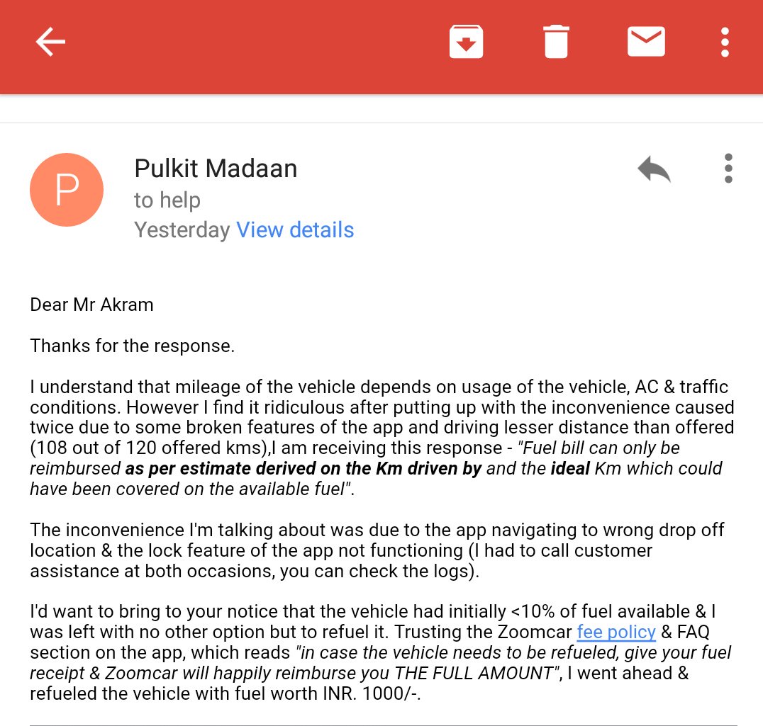 Pulkit Madaan on Twitter: "Here, look at the concerns…