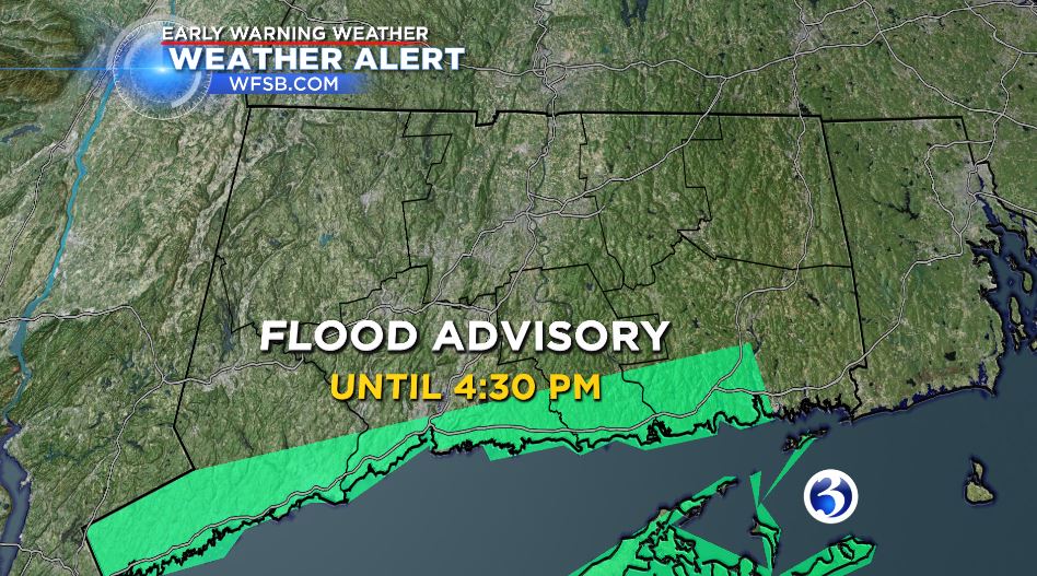 with heavy rain and thunderstorms moving toward coastal ct, a flood ...