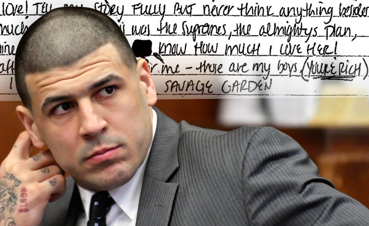 BREAKING: Aaron Hernandez’s suicide letter to fiancee Shayanna Jenkins ...