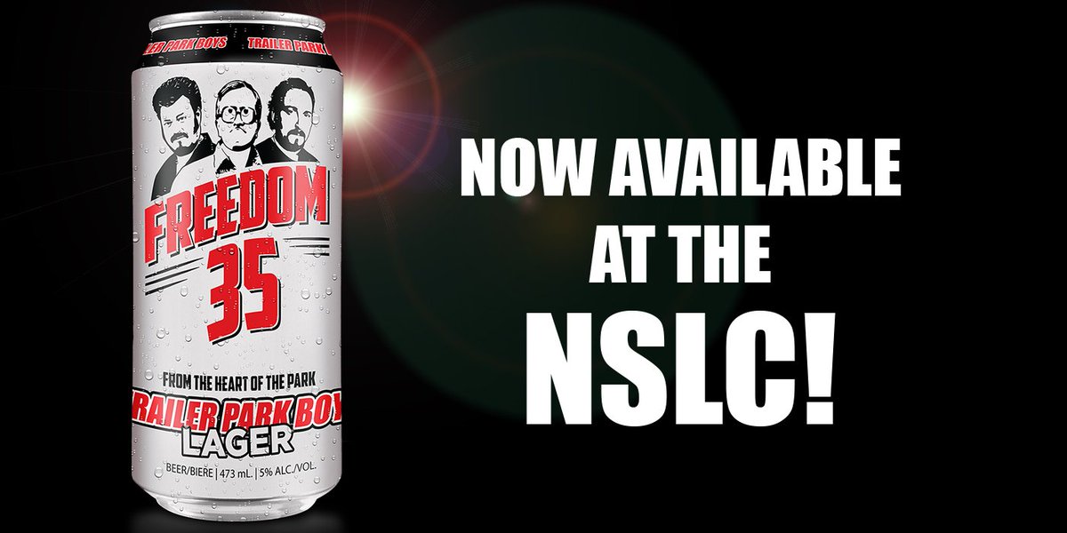 Trailer Park Boys on Twitter: "Put down that dirty old swish and get to @theNSLC - Freedom 35 ...
