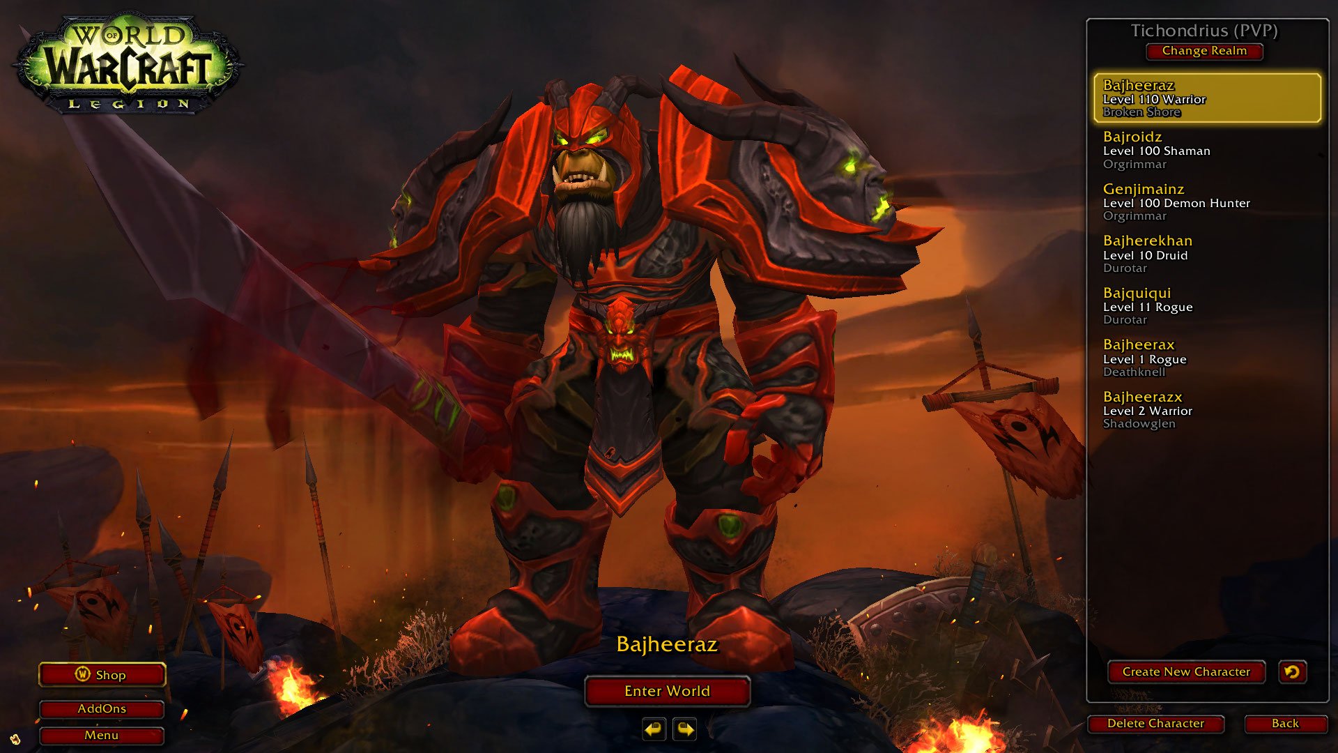 Orc Warrior Wow
