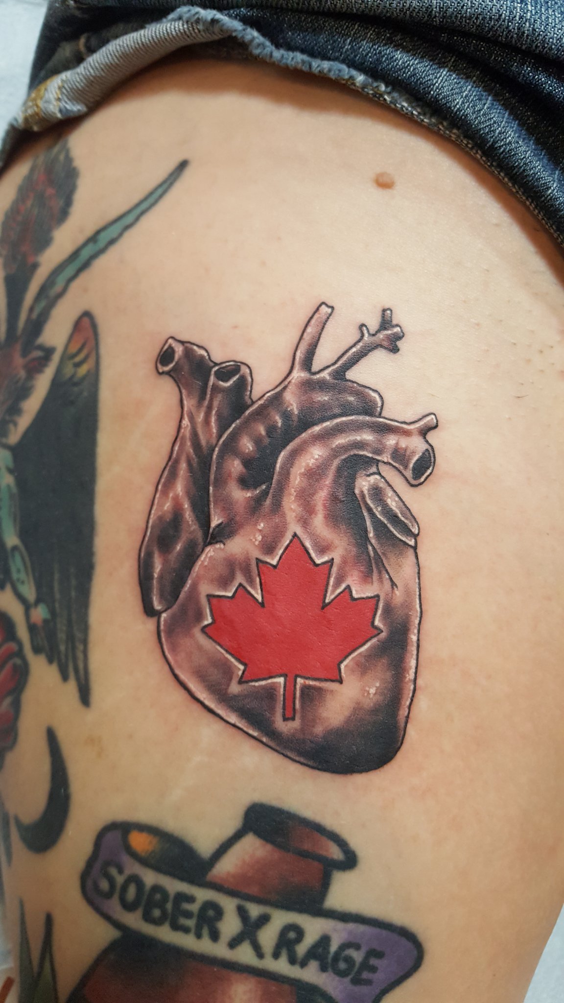 I Am Canadian Tattoo