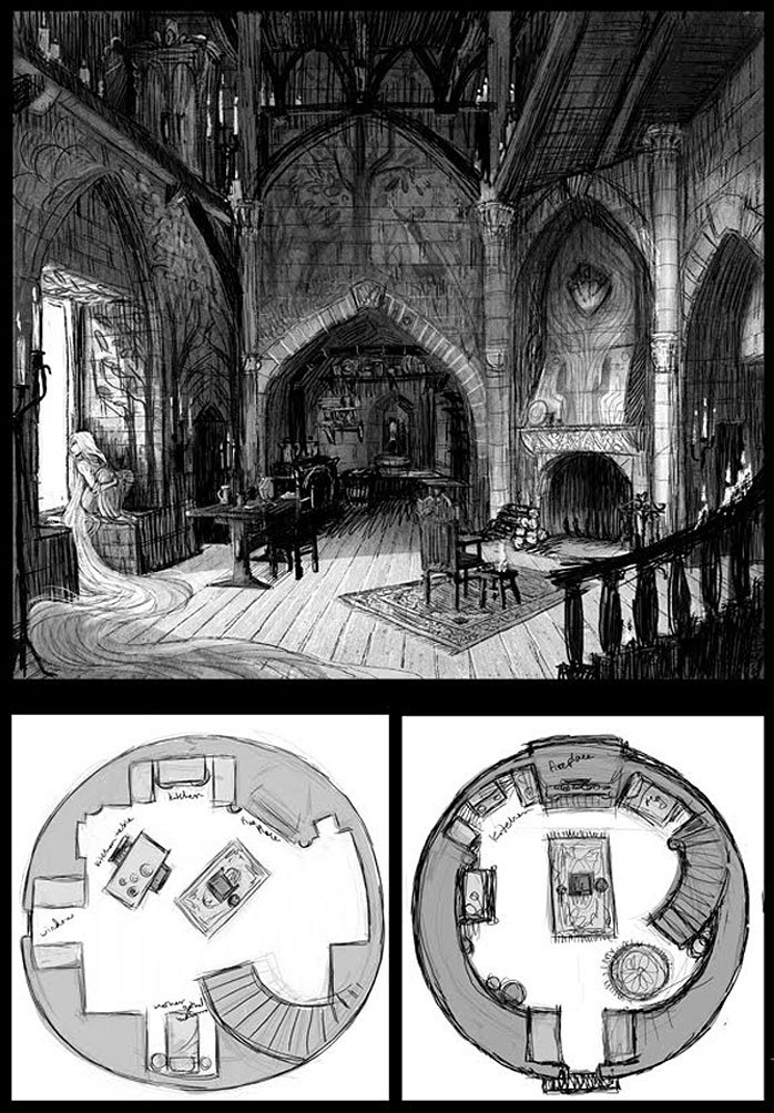 Tangled Tower Floor Plan