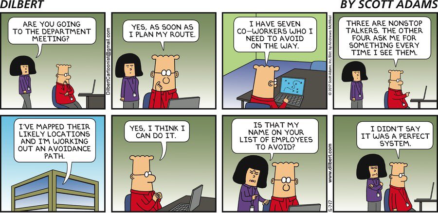 Department meeting — dilbert today - scoopnest.com