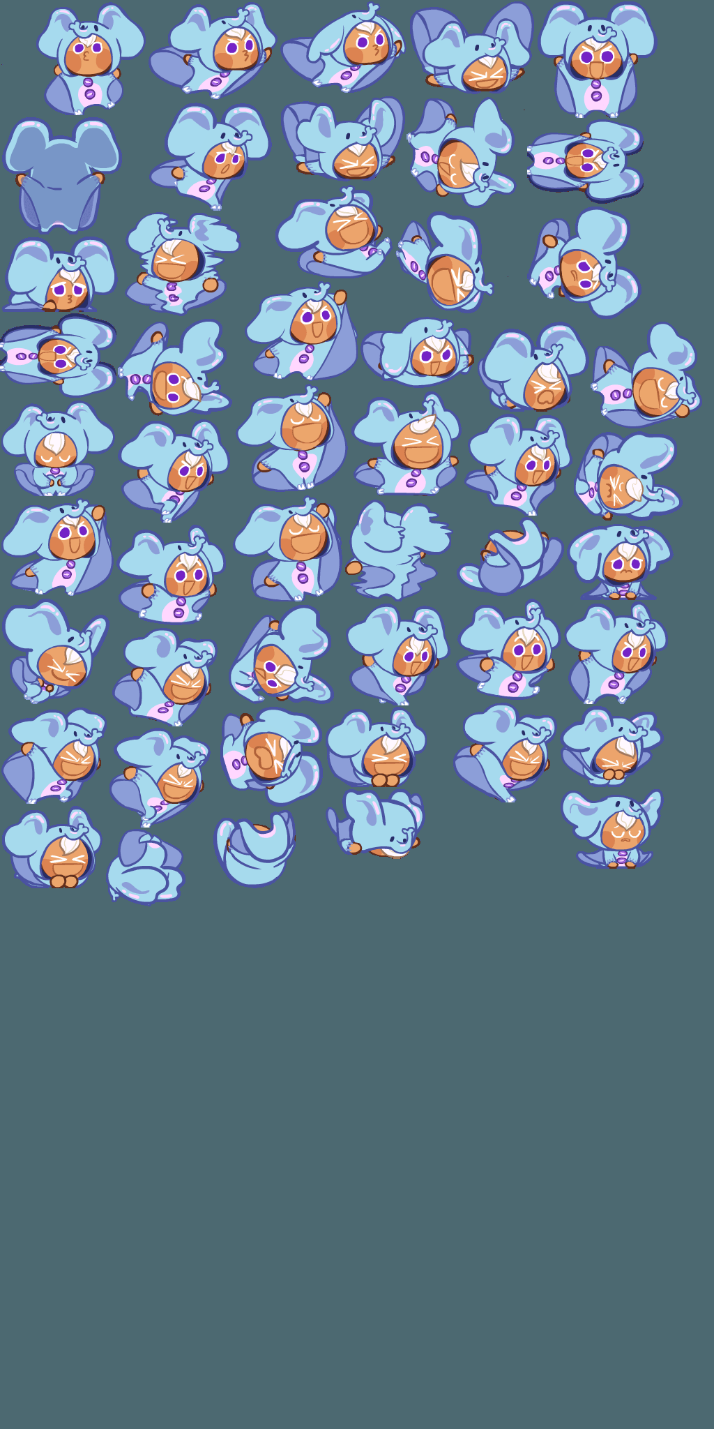 Snorlax Sprite Sheet
