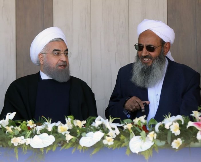 A top Sunni leader in Iran, Molana Abdolhamid of Zahedan, endorses ...