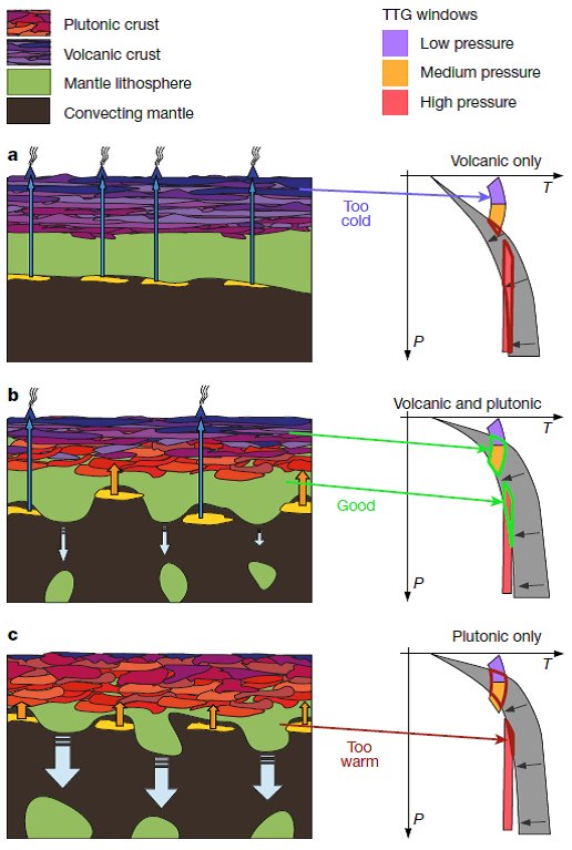 Before plate tectonics began operating the Archean early Earth’s ...