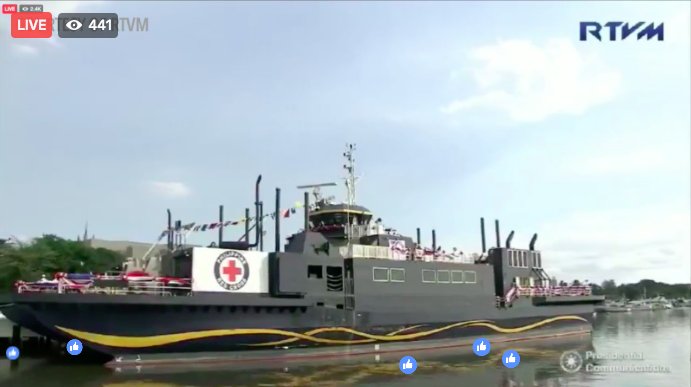 Here's another look at the new Philippine Red Cross ship, the MV ...