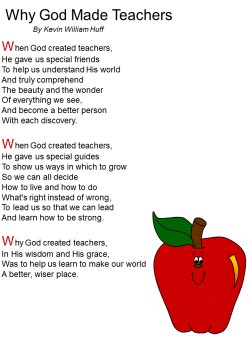 Staff Appreciation Poem