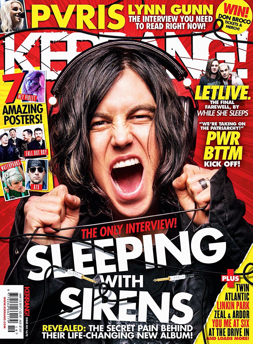 THIS WEEK'S ISSUE! Sleeping With Sirens – The Secret Pain Behind Their ...