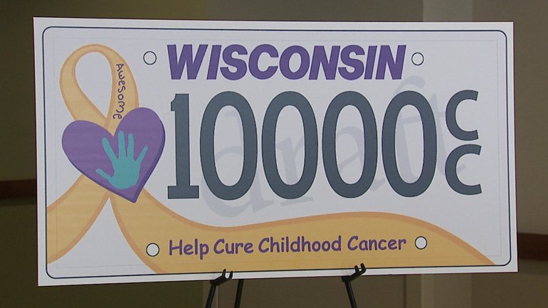 Now available: Specialty license plate promotes fight against childhood ...