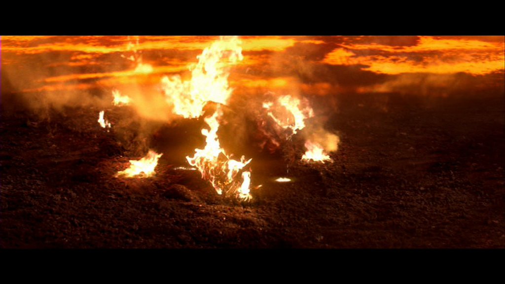 Anakin On Fire