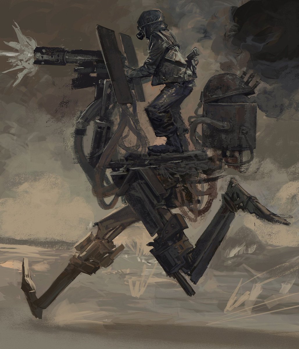 Steampunk Soldier Art