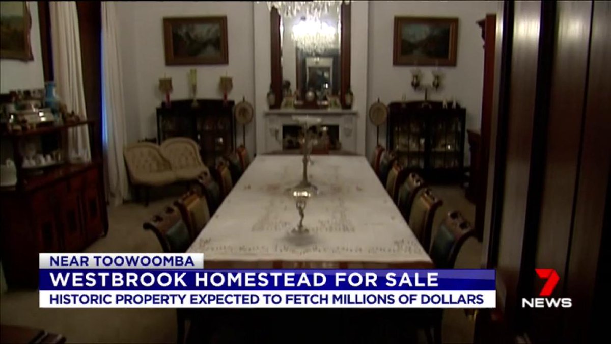 The historic Westbrook Homestead on the Darling Downs is up for sale ...