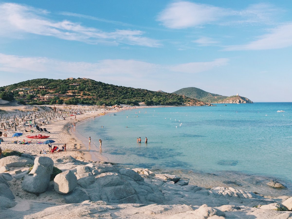 Chia Beach, Sardinia via Sardegnacom travel Italy beautyfromitaly ...