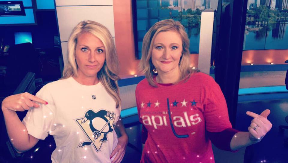 Game 7 TONIGHT!!!! Megan Wise NBC12 and I are ready! LetsGoCaps caps ...
