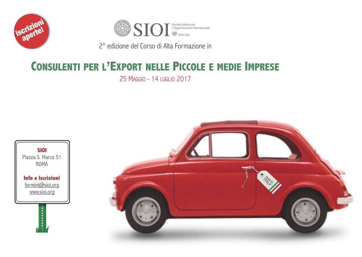 SIOI - Società Italiana per l'Organizzazione Internazionale