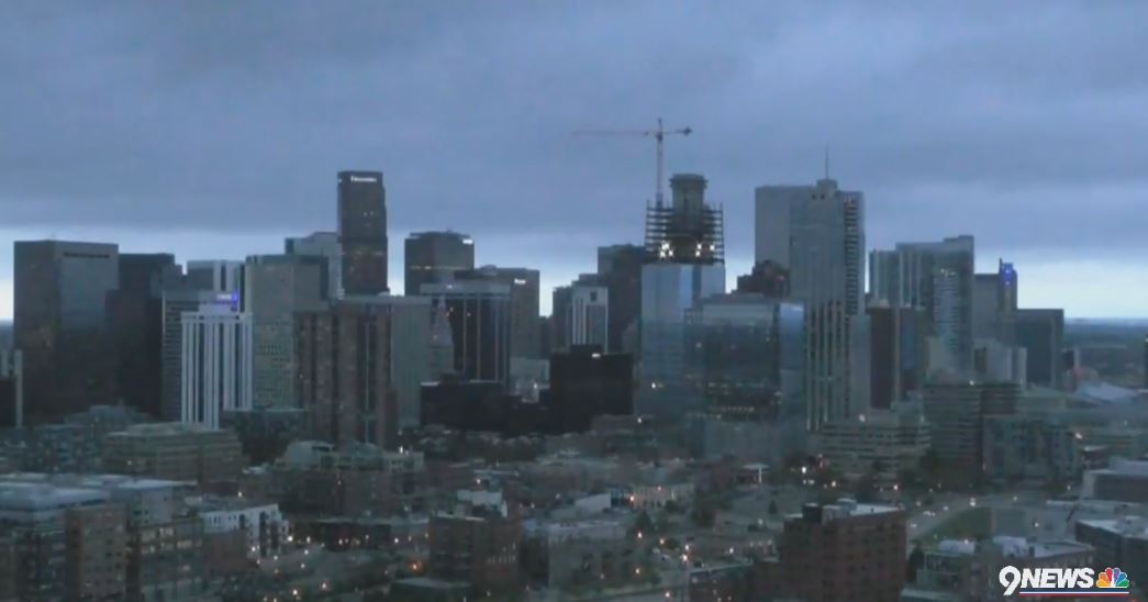 Clouds over Denver right now. More storms on the way. 9newsmornings 9wx ...